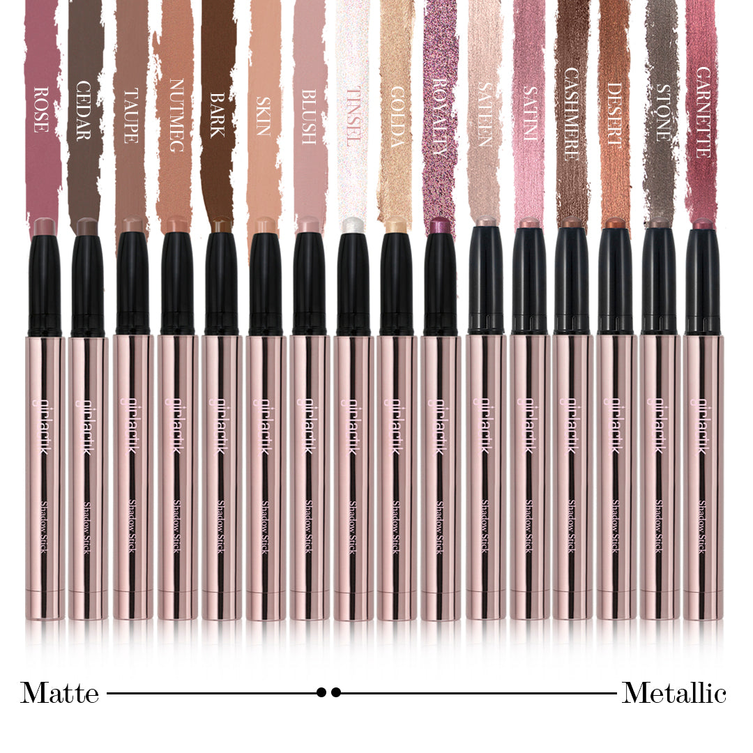 Shadow Stick | Long-Lasting Cream Eyeshadow Stick | Girlactik